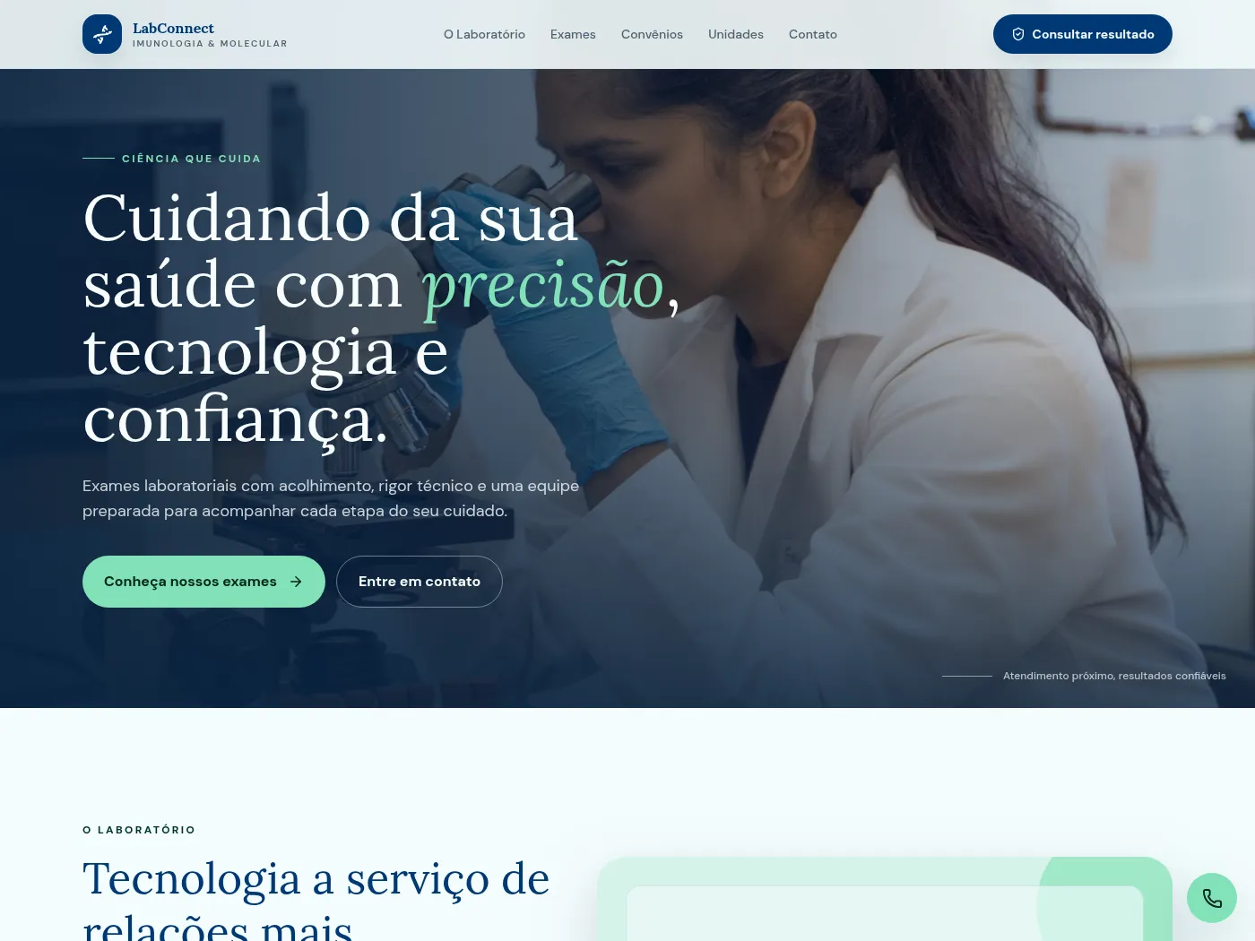 Lab Connect Site