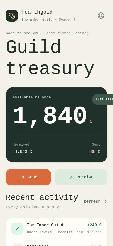 LARP Wallet Mobile