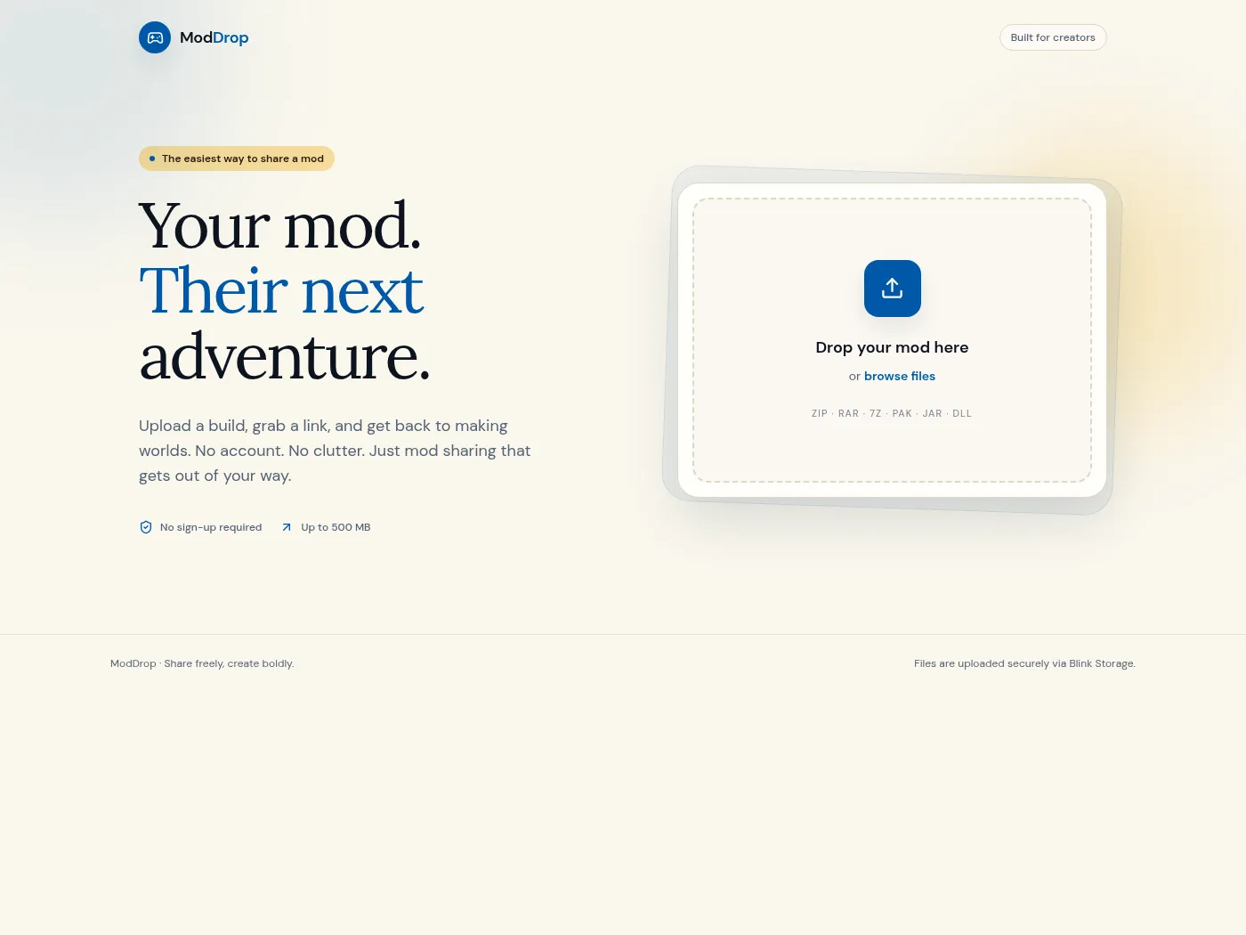 Mod Uploader Hub
