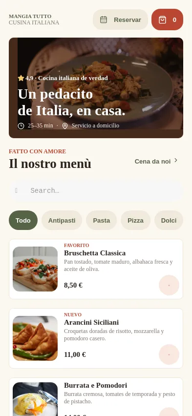 Mangia Tutto Mobile