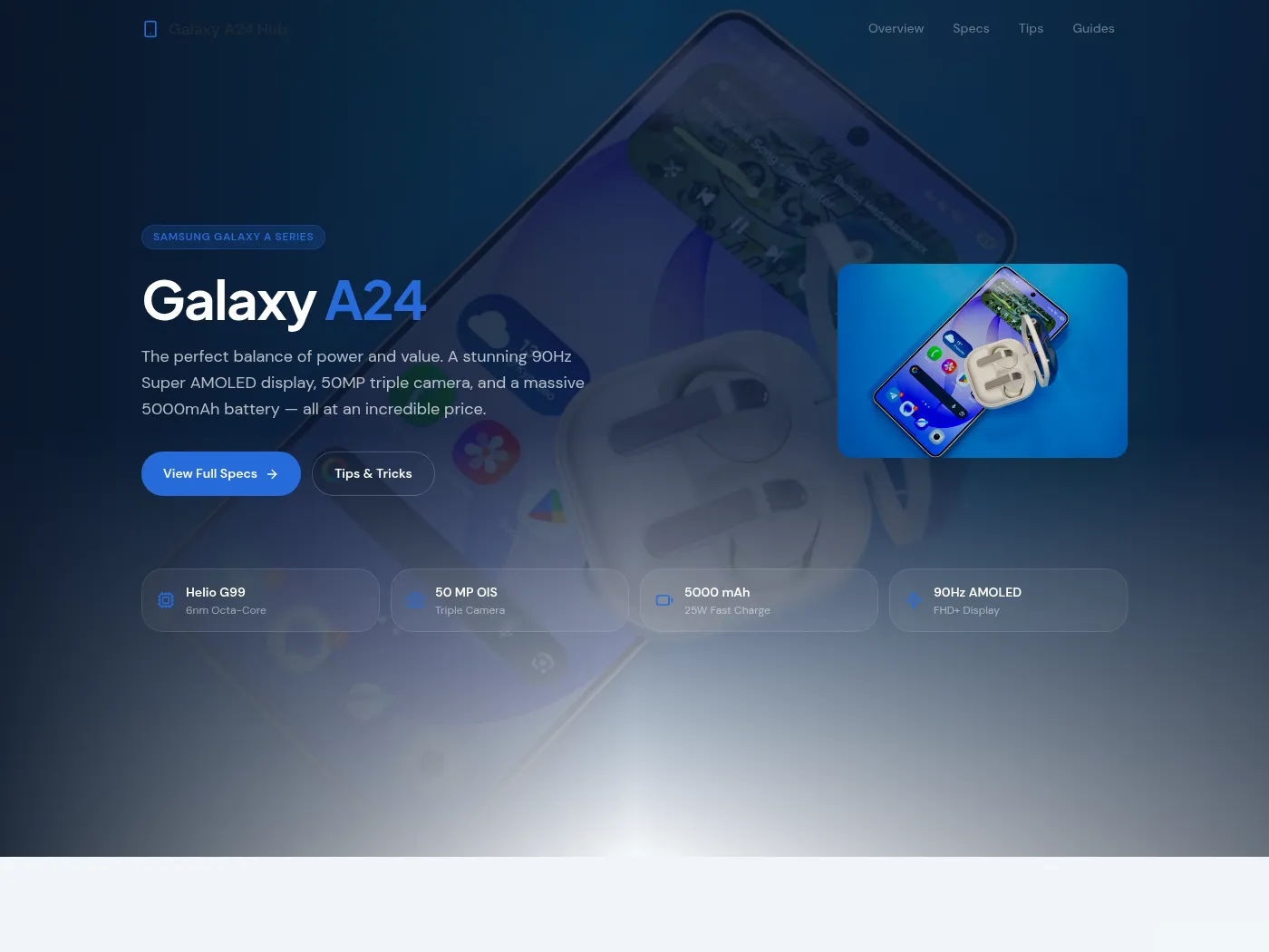 Galaxy A24 Hub