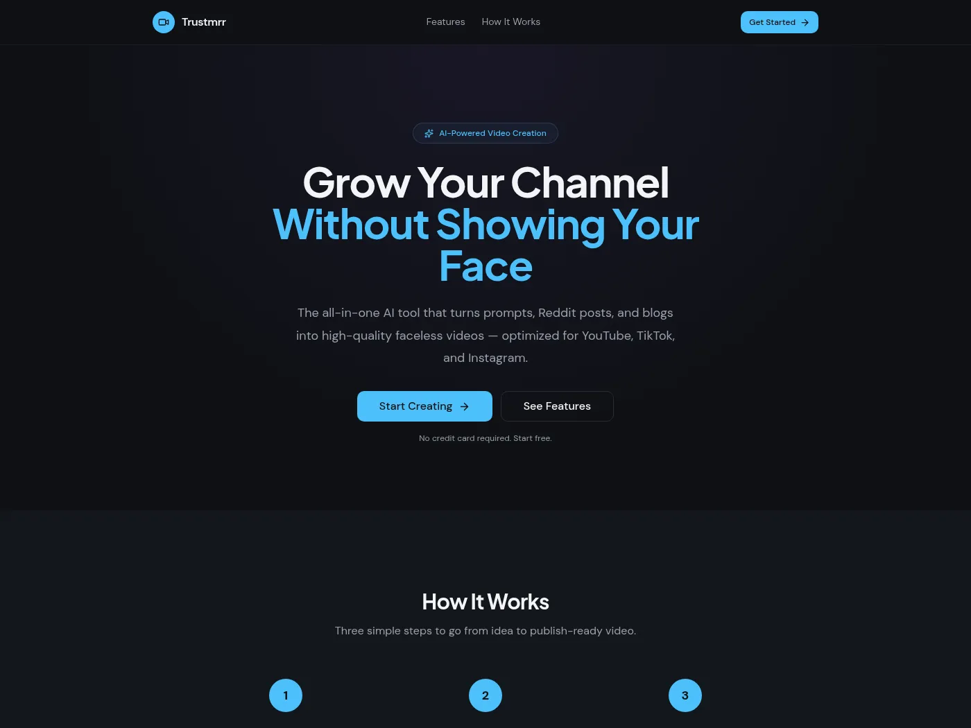 Trustmrr Faceless Video Suite