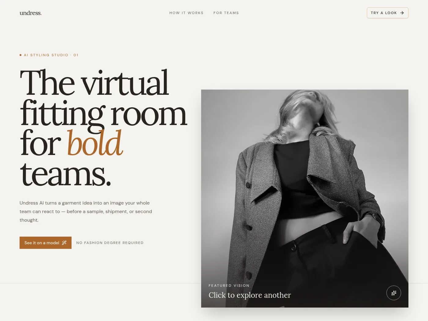 Undress AI Fashion Try-On