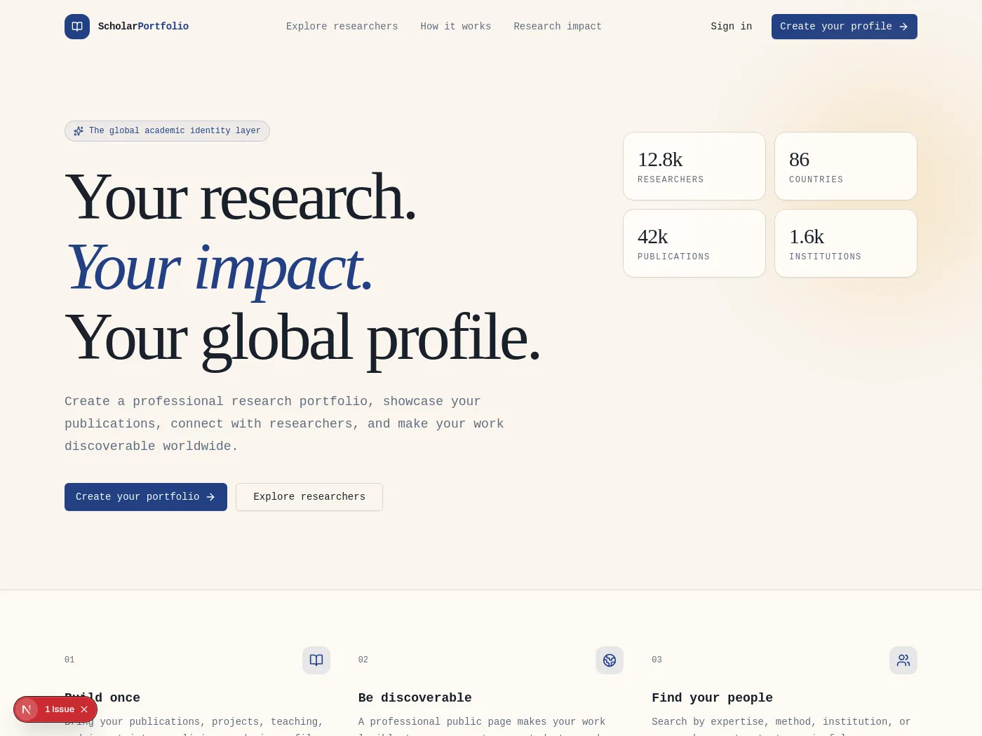 ScholarPortfolio