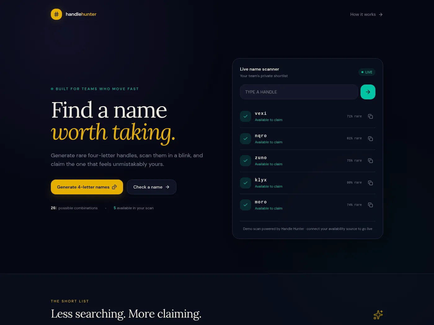 Discord Handle Hunter