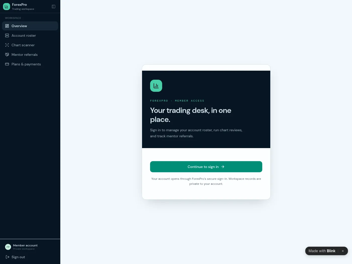 ForexPro SaaS Platform