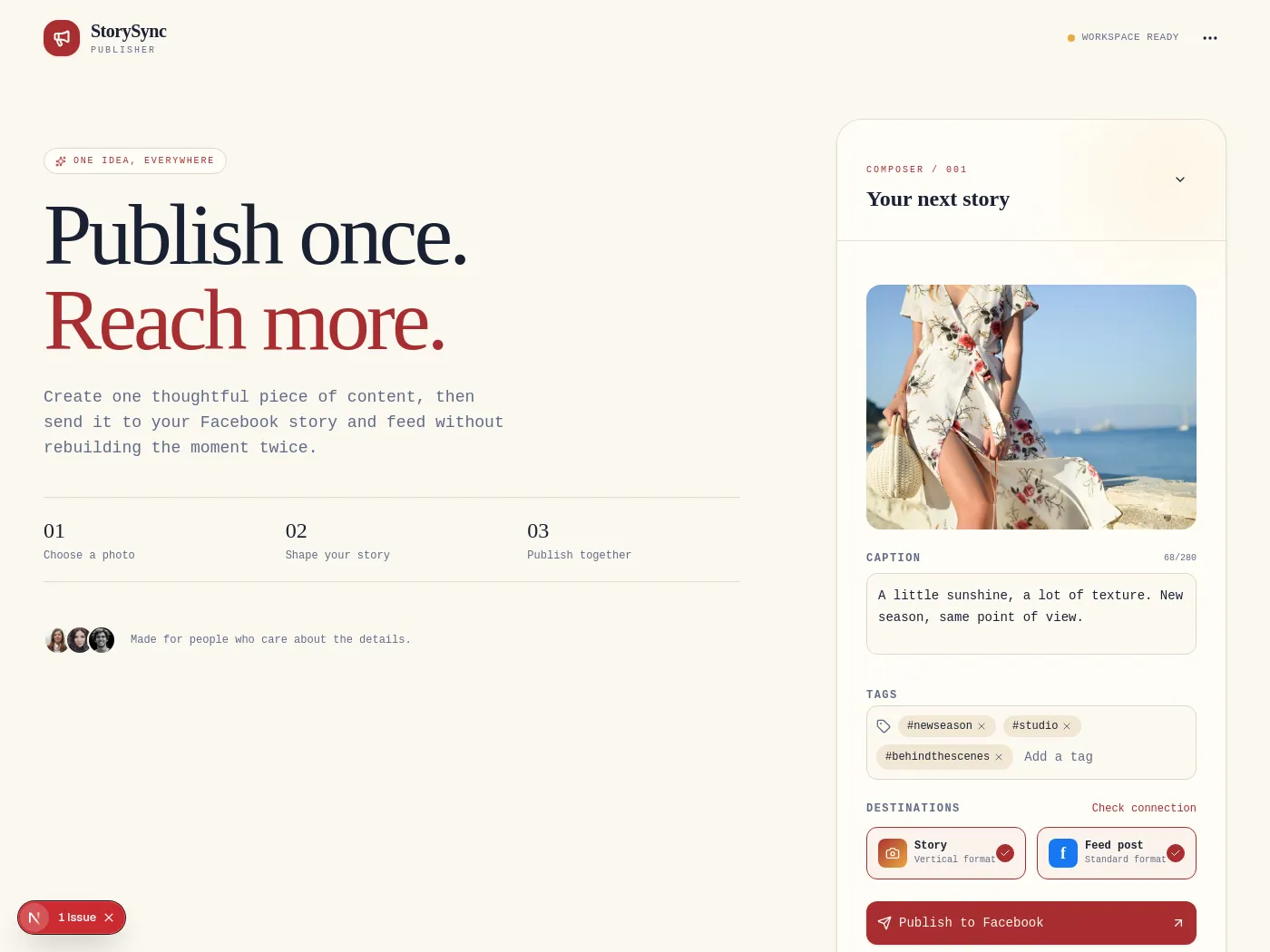 StorySync Publisher