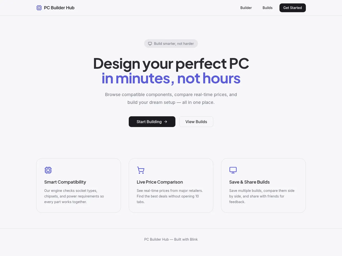 PC Builder Hub