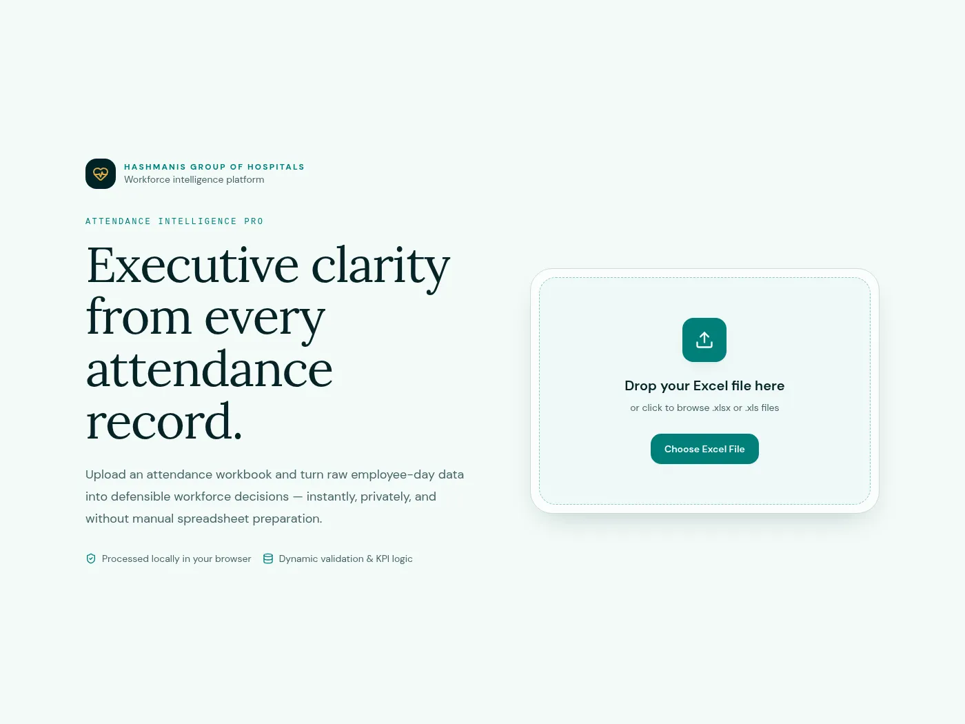 Attendance Intelligence Pro