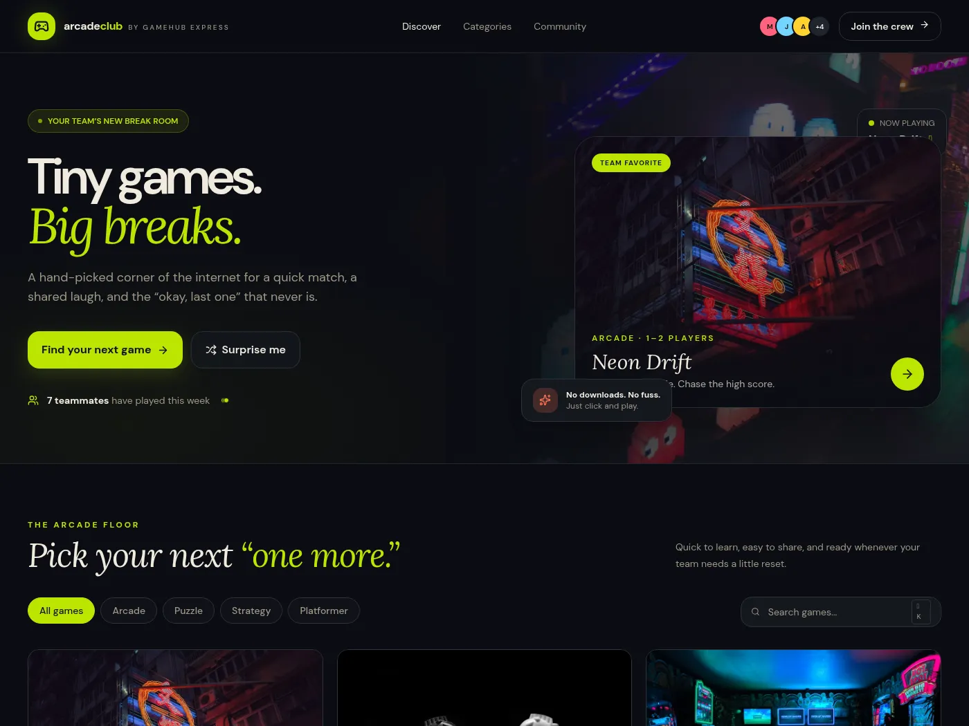 GameHub Express