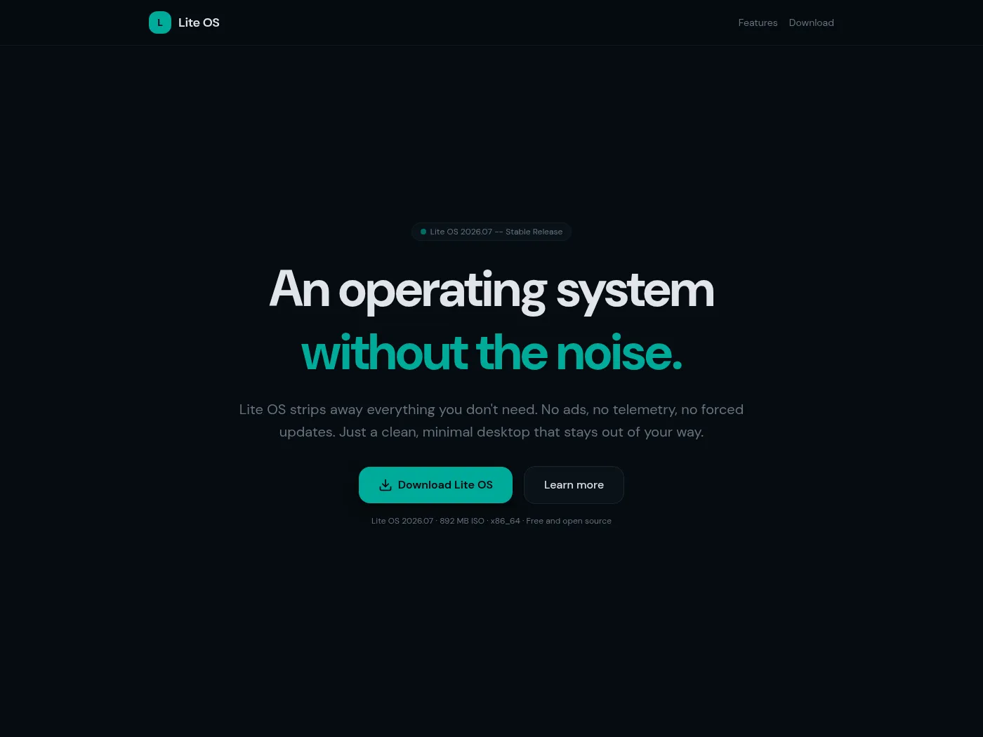 Lite OS Downloader