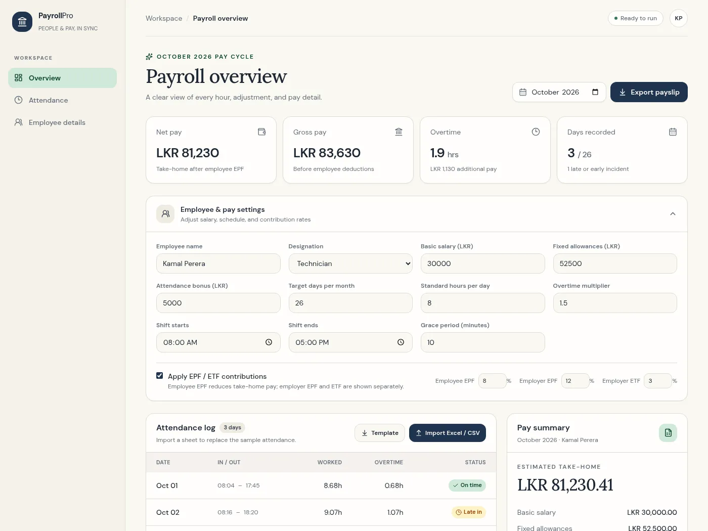 Payroll Pro