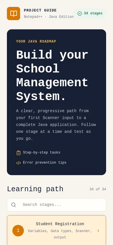 My Project Guide