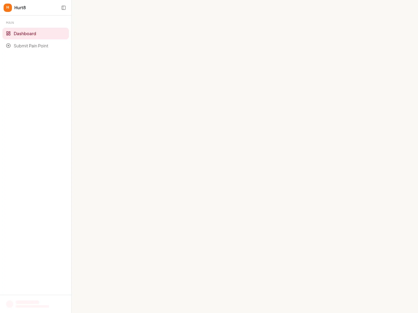 Hurt8 Feedback Portal