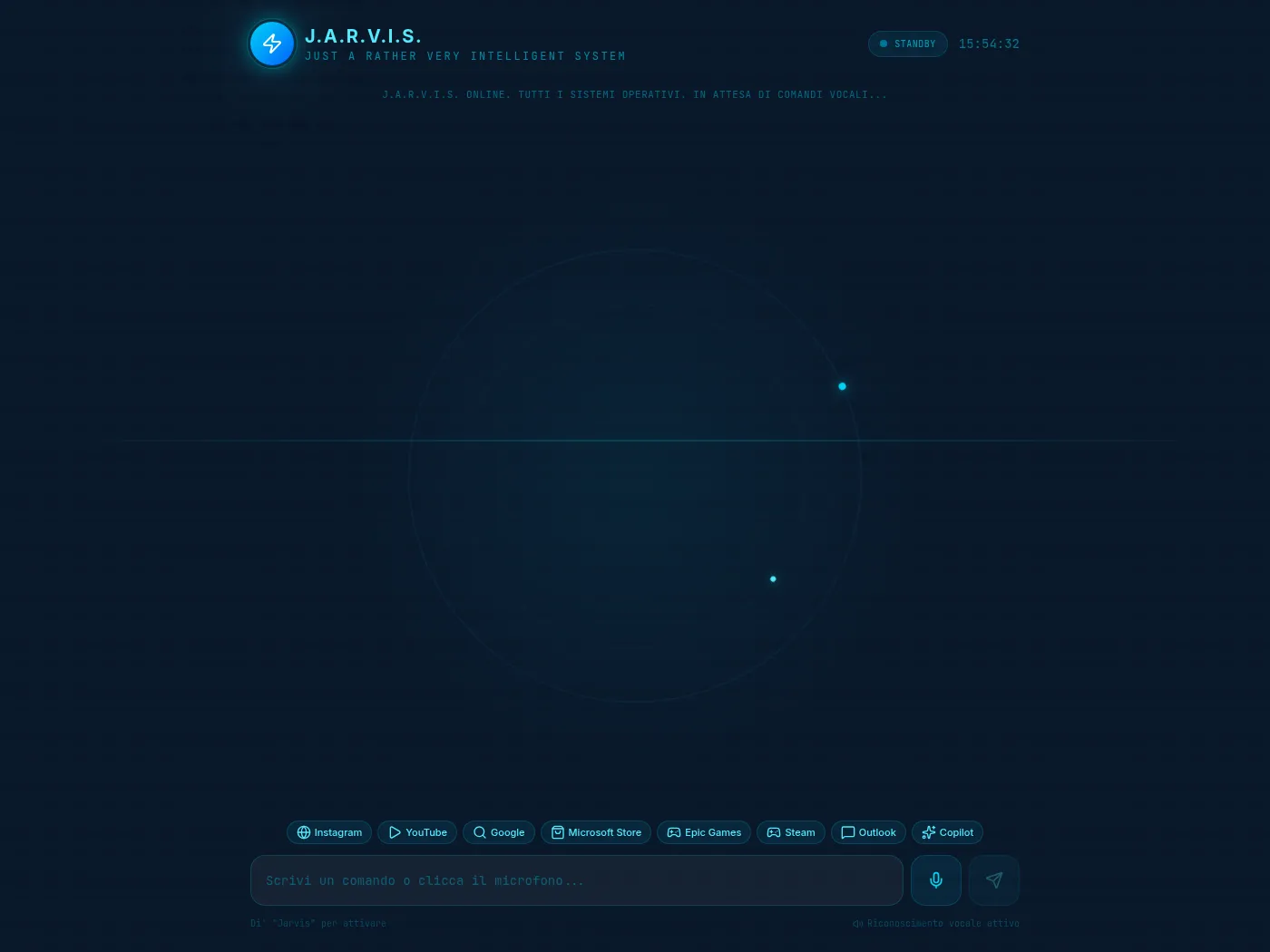 Jarvis Desktop Assistant