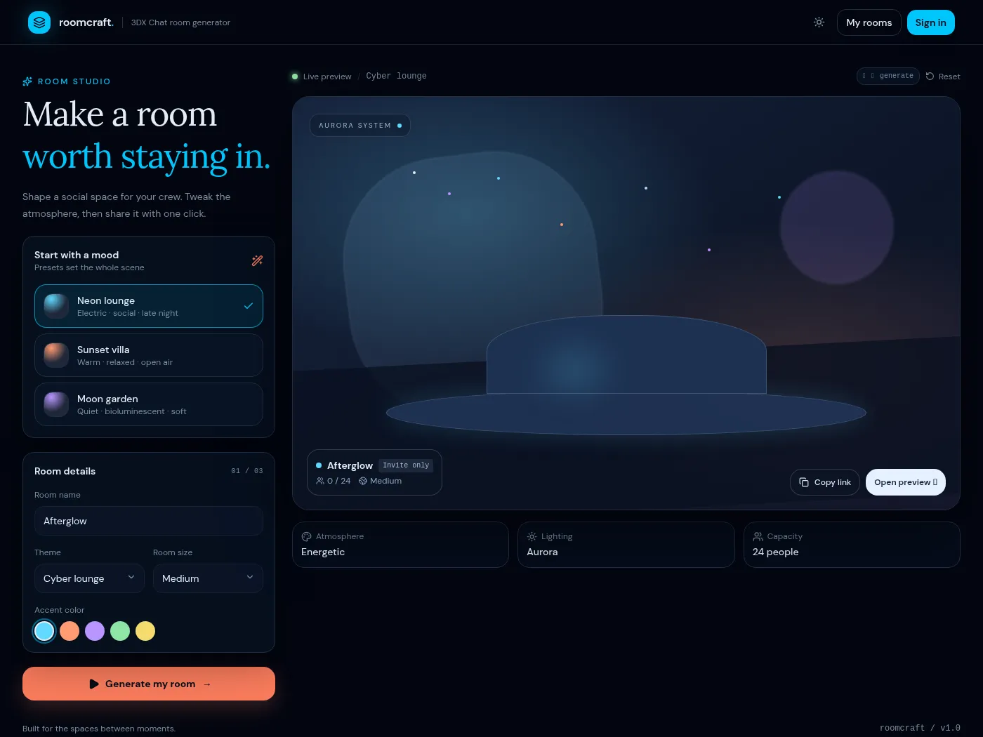 3DX Room Generator
