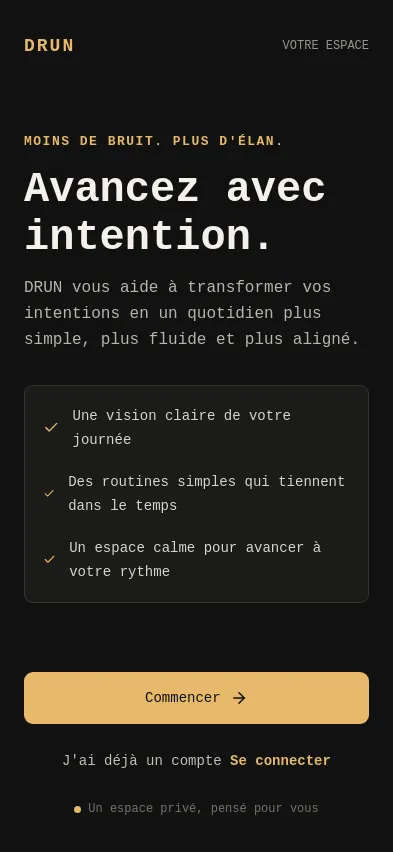 DRUN Mobile App