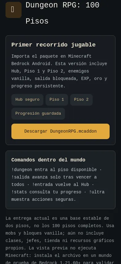 Dungeon RPG: 100 Pisos