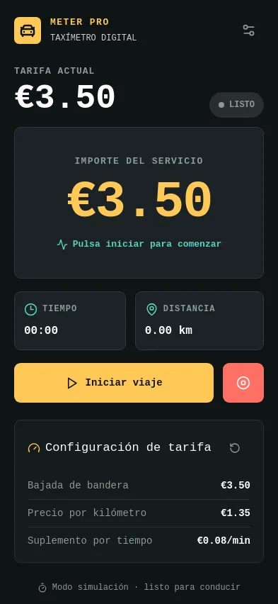Real Taximeter App
