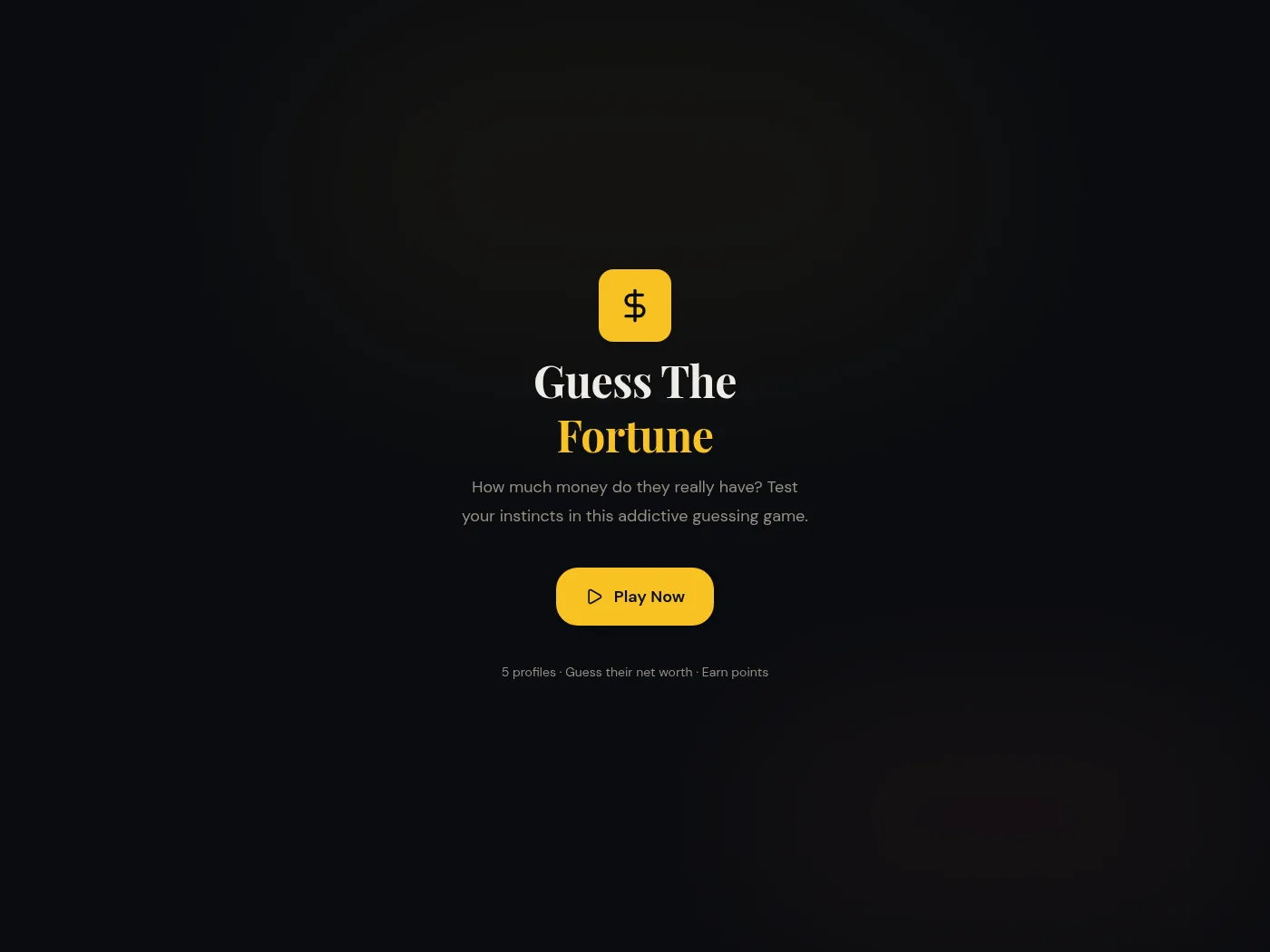 Guess The Fortune