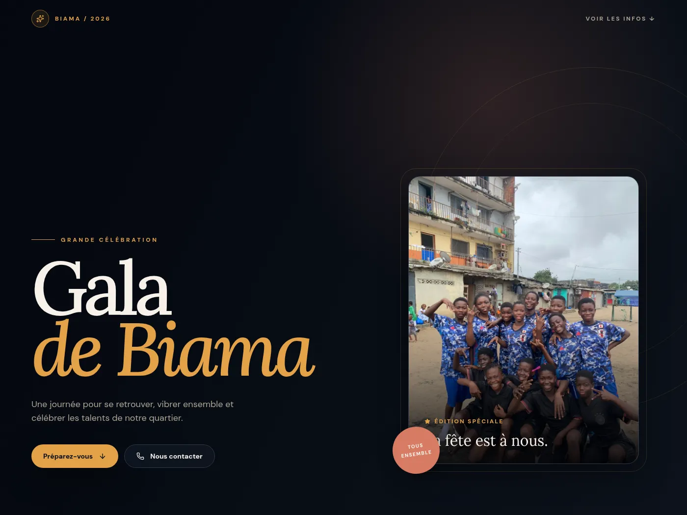 Gala de Biama Poster