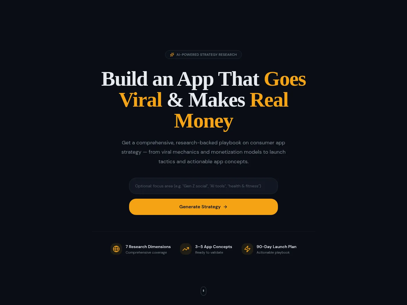Viral App Strategy Synthesizer