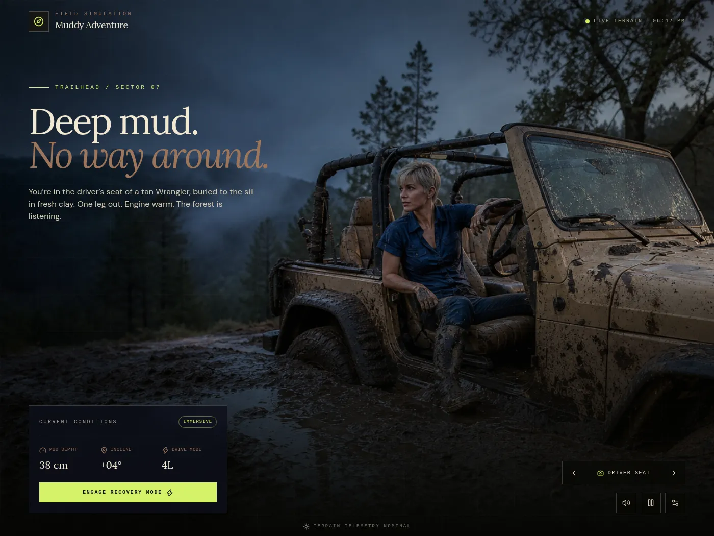 Jeep Muddy Adventure