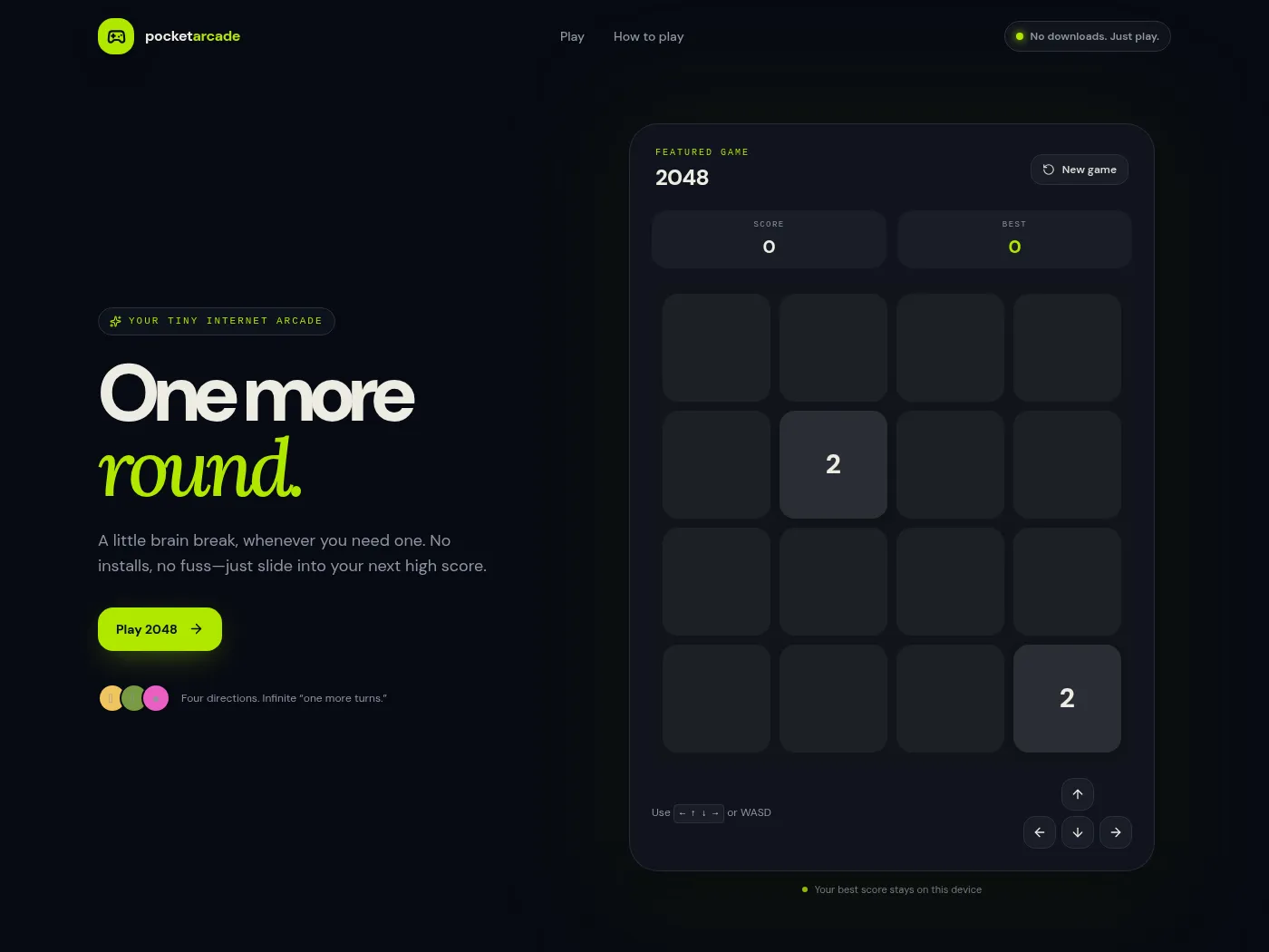 Web Arcade Games
