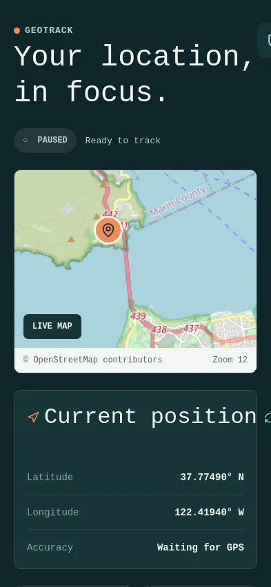 GeoTrack Android
