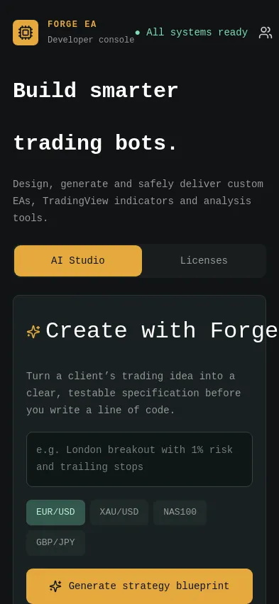 EA Bot Builder Mobile