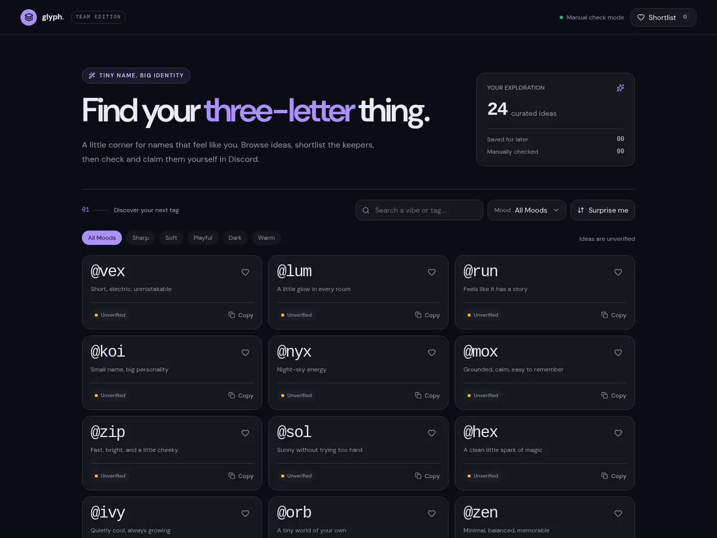 Discord Tag Finder