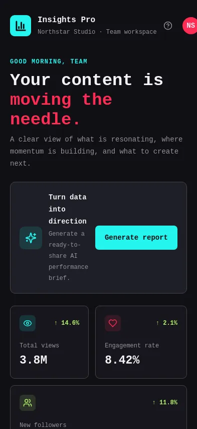 TikTok Insights Pro