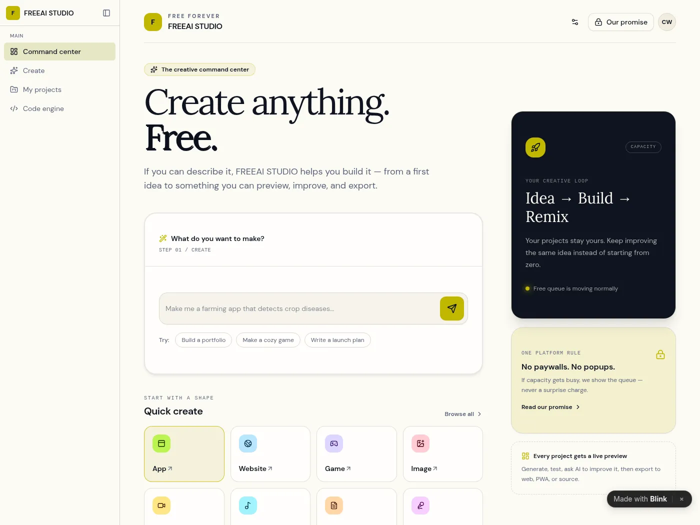 FREEAI STUDIO