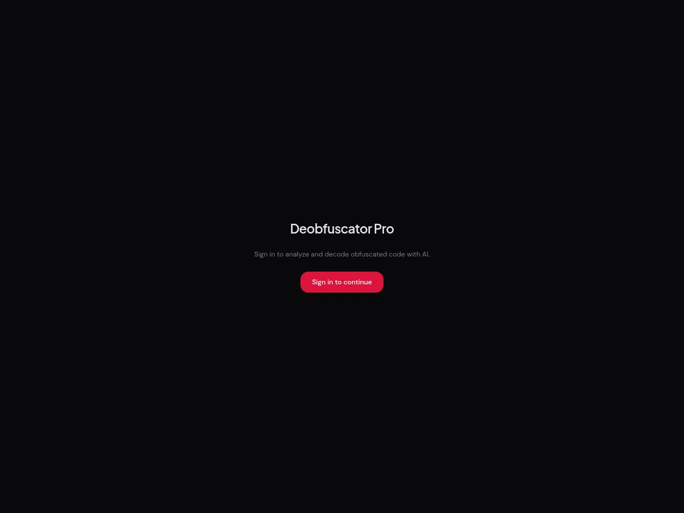 Deobfuscator Pro