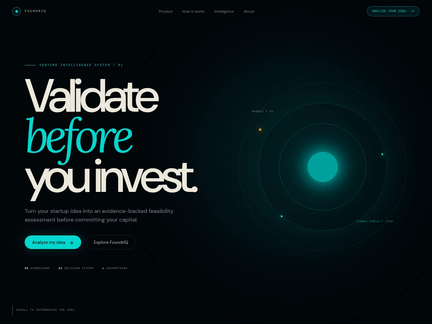 FoundrIQ Venture Validator