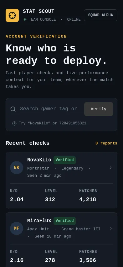CODM Stat Scout
