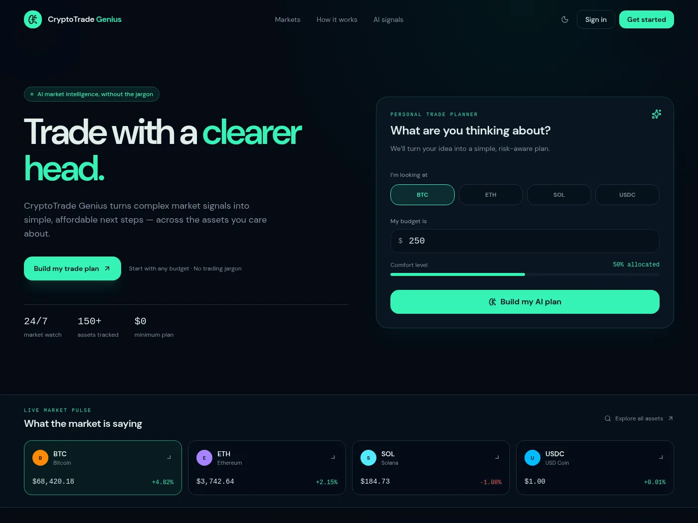 CryptoTrade Genius