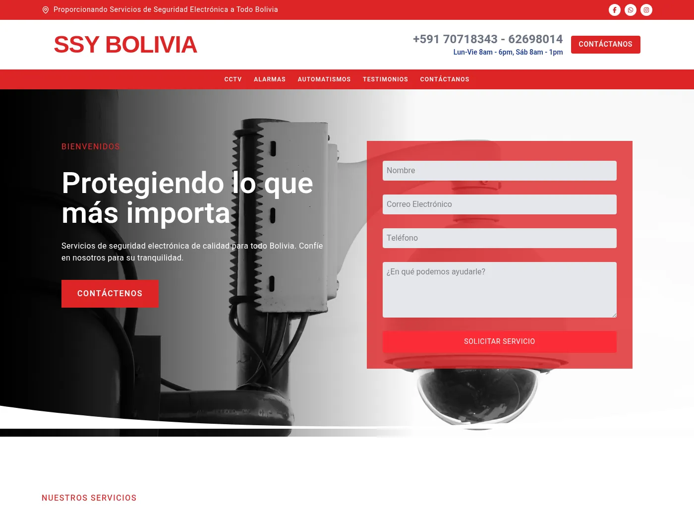 SSY Bolivia Landing Clone