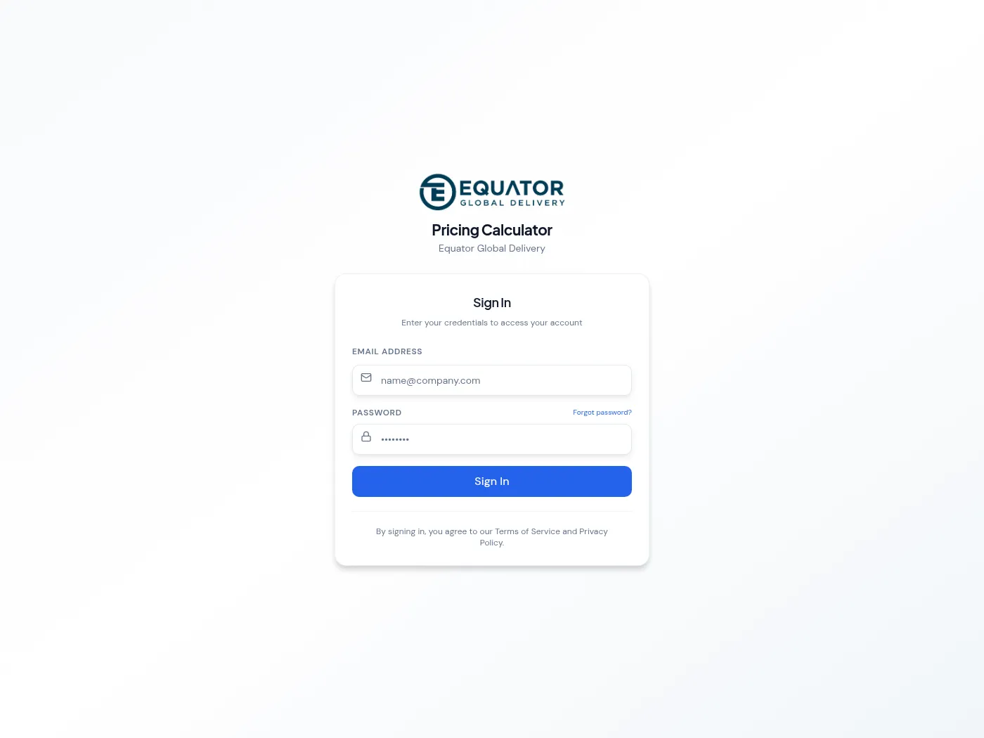 Parcel Pricing Calculator (Remix)