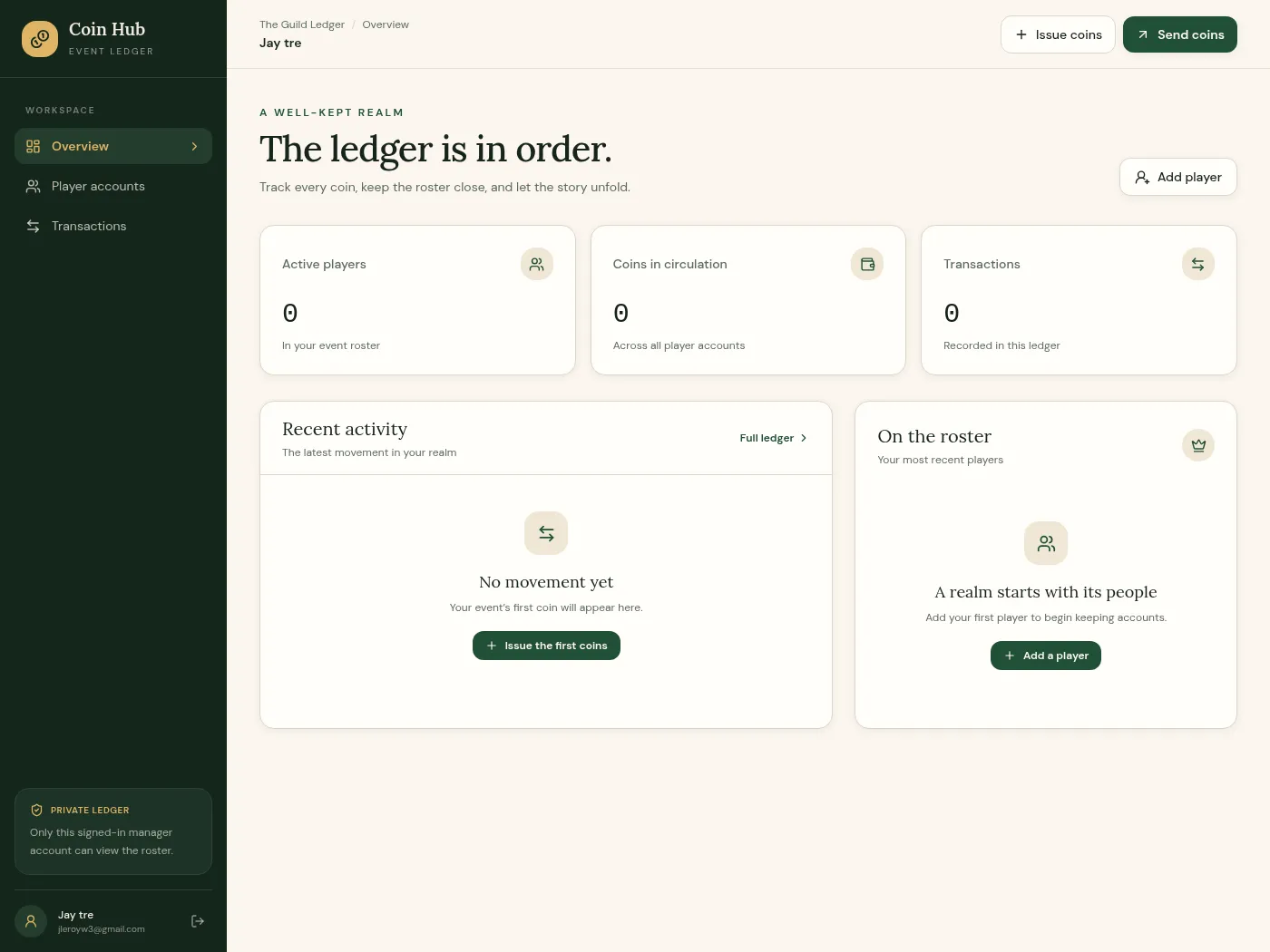 LARP Coin Hub