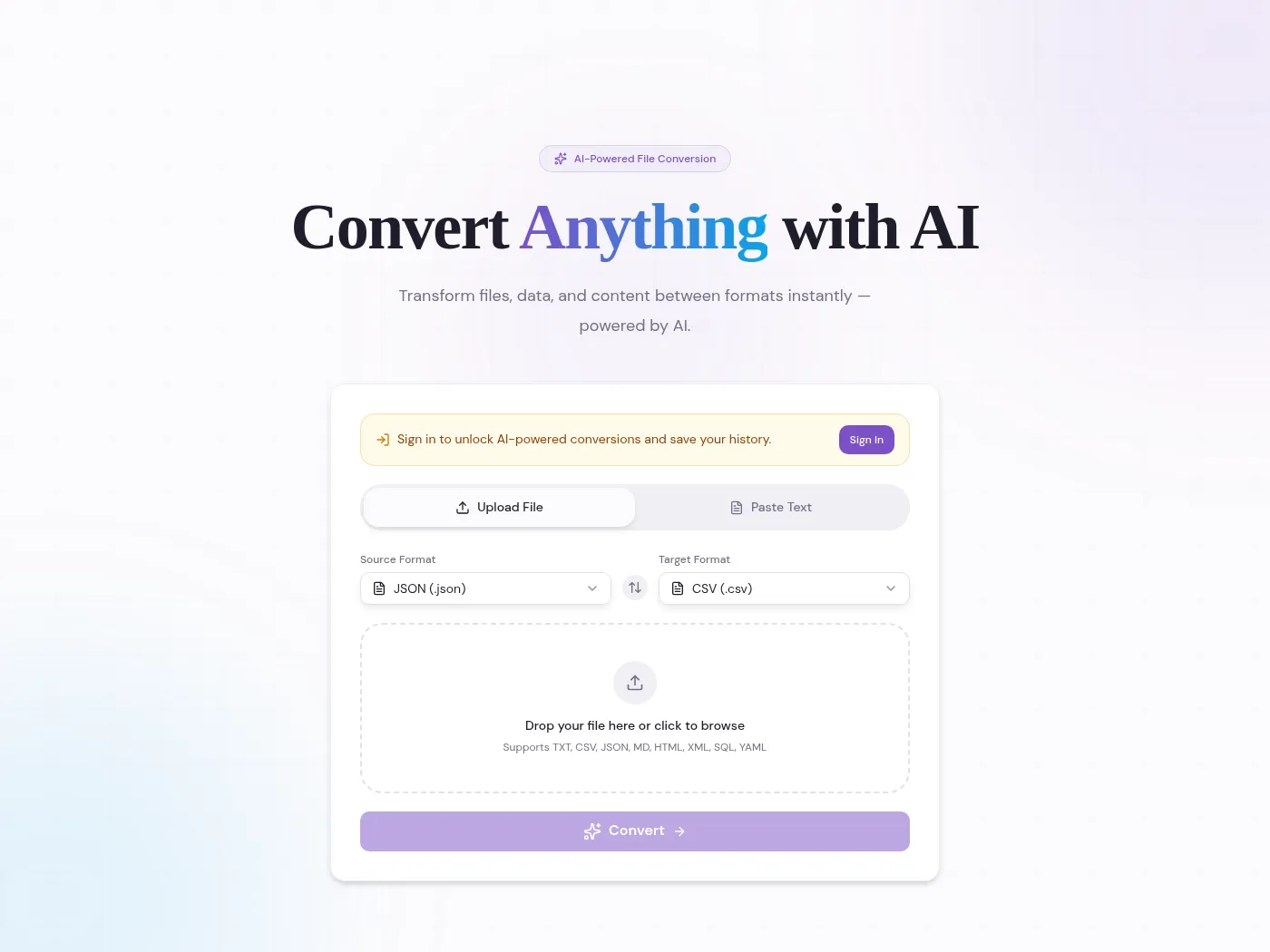 Convertly AI Platform