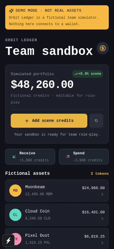 Phantom Mock Wallet