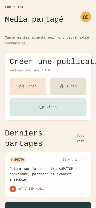 AUP/ISP Media Uploader