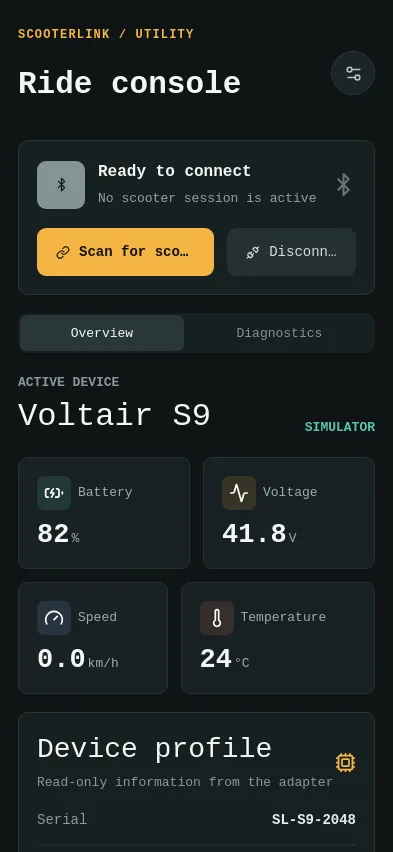 ScooterLink Utility