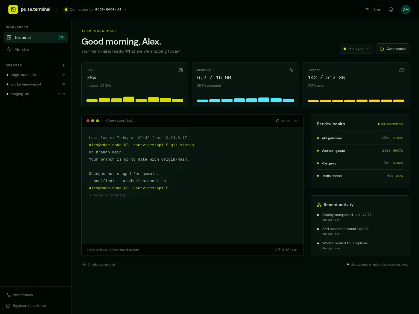 Web Terminal Suite