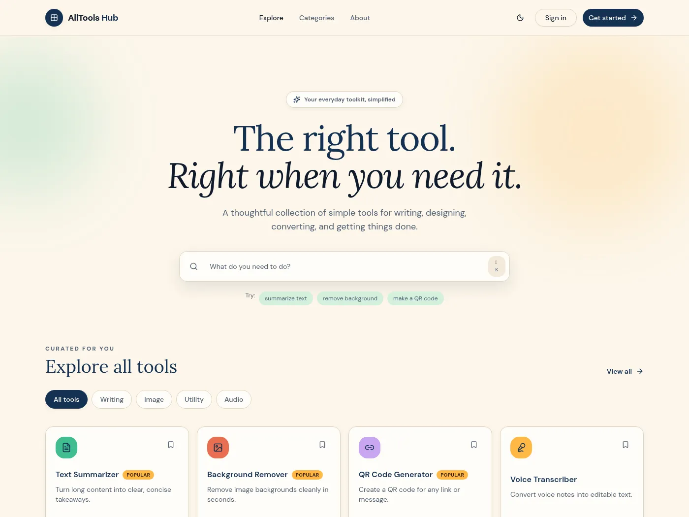 AllTools Hub