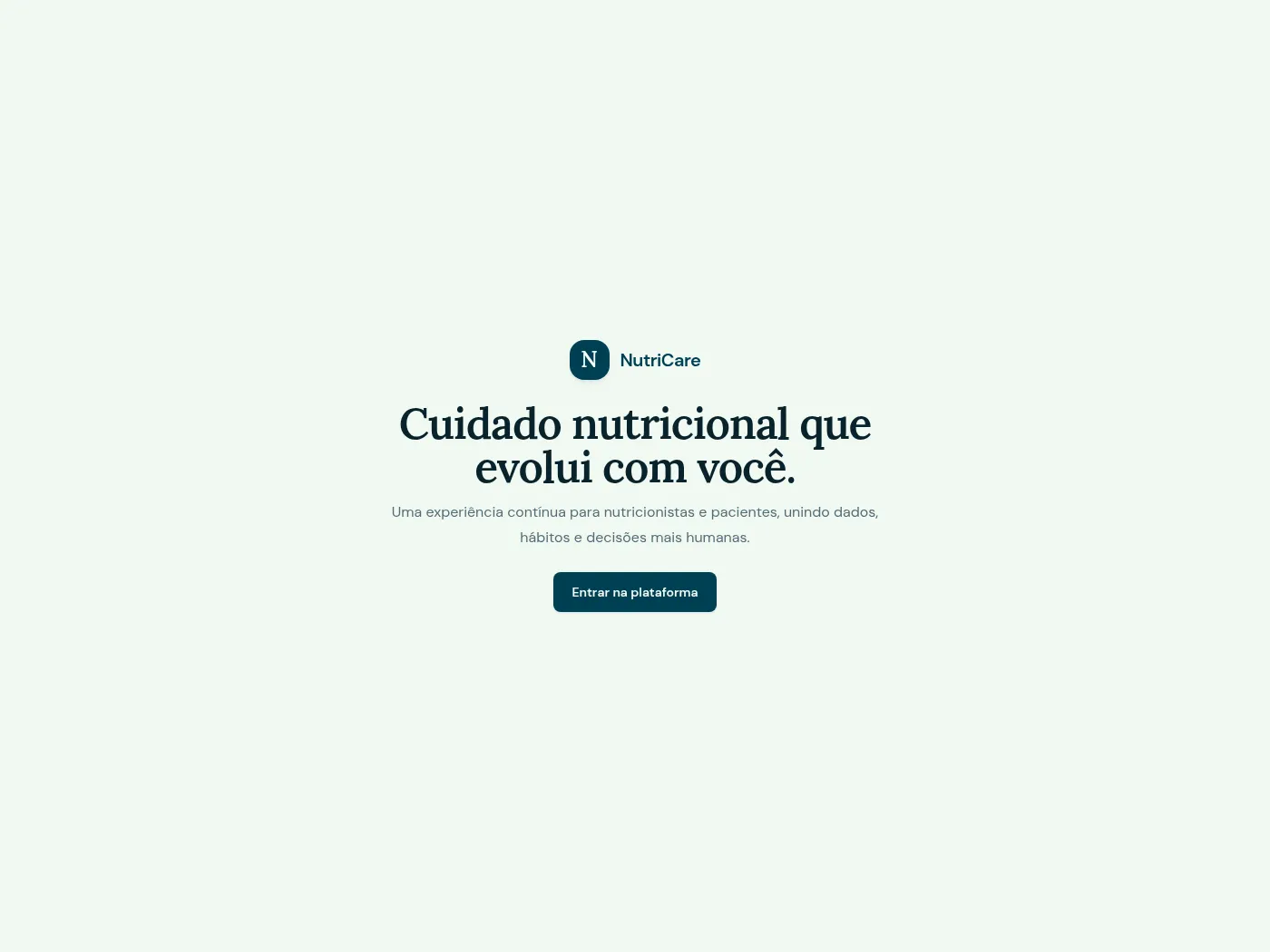 NutriCare Platform
