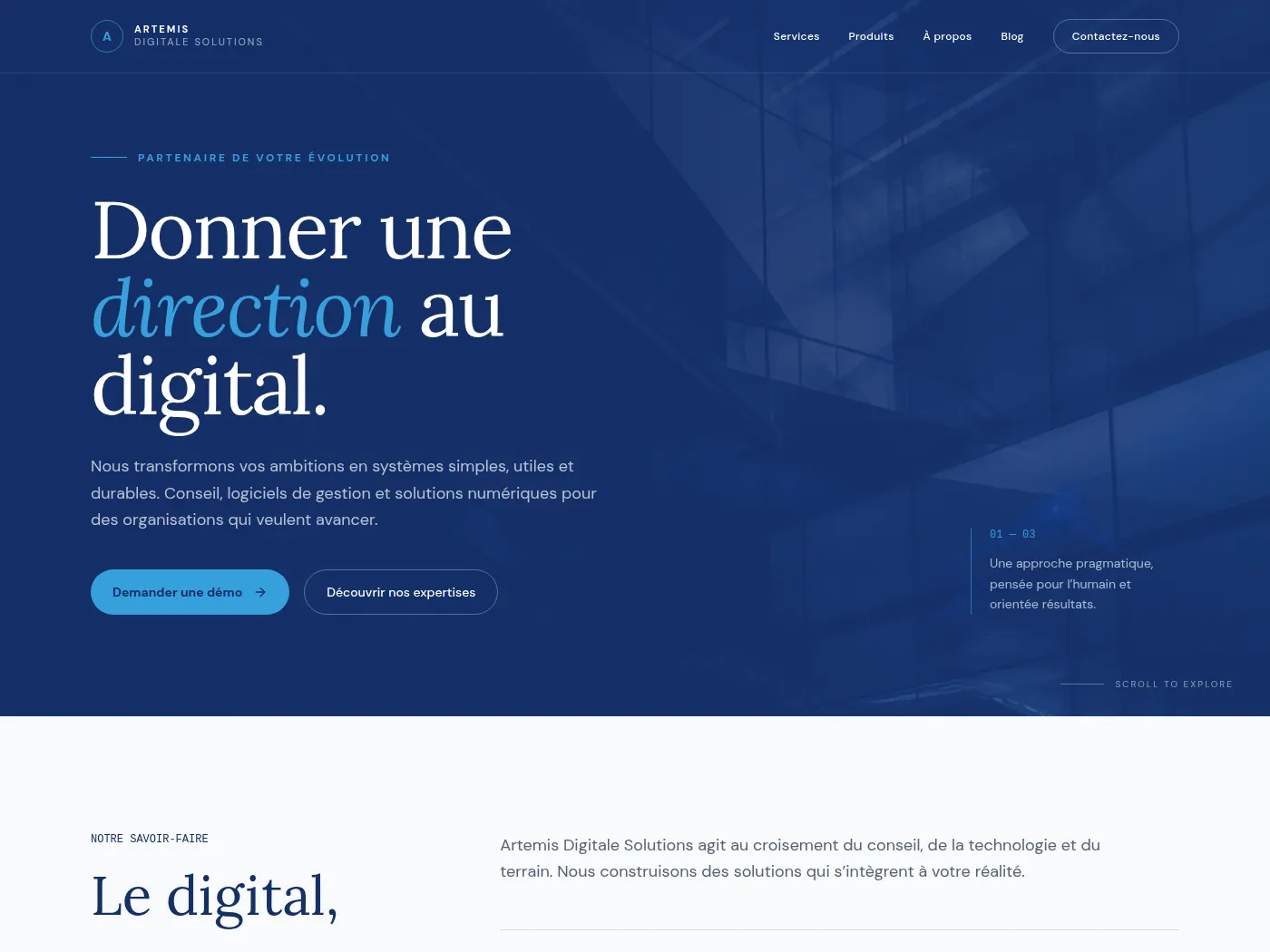 Artemis Digital Solutions Web