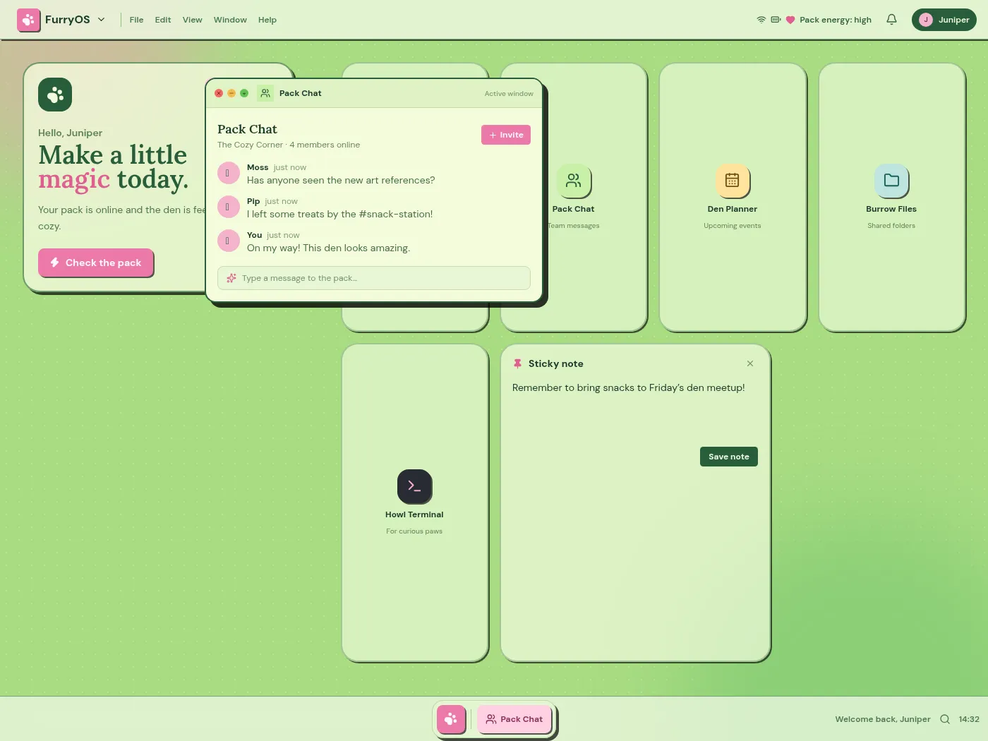FurryOS Web Simulator