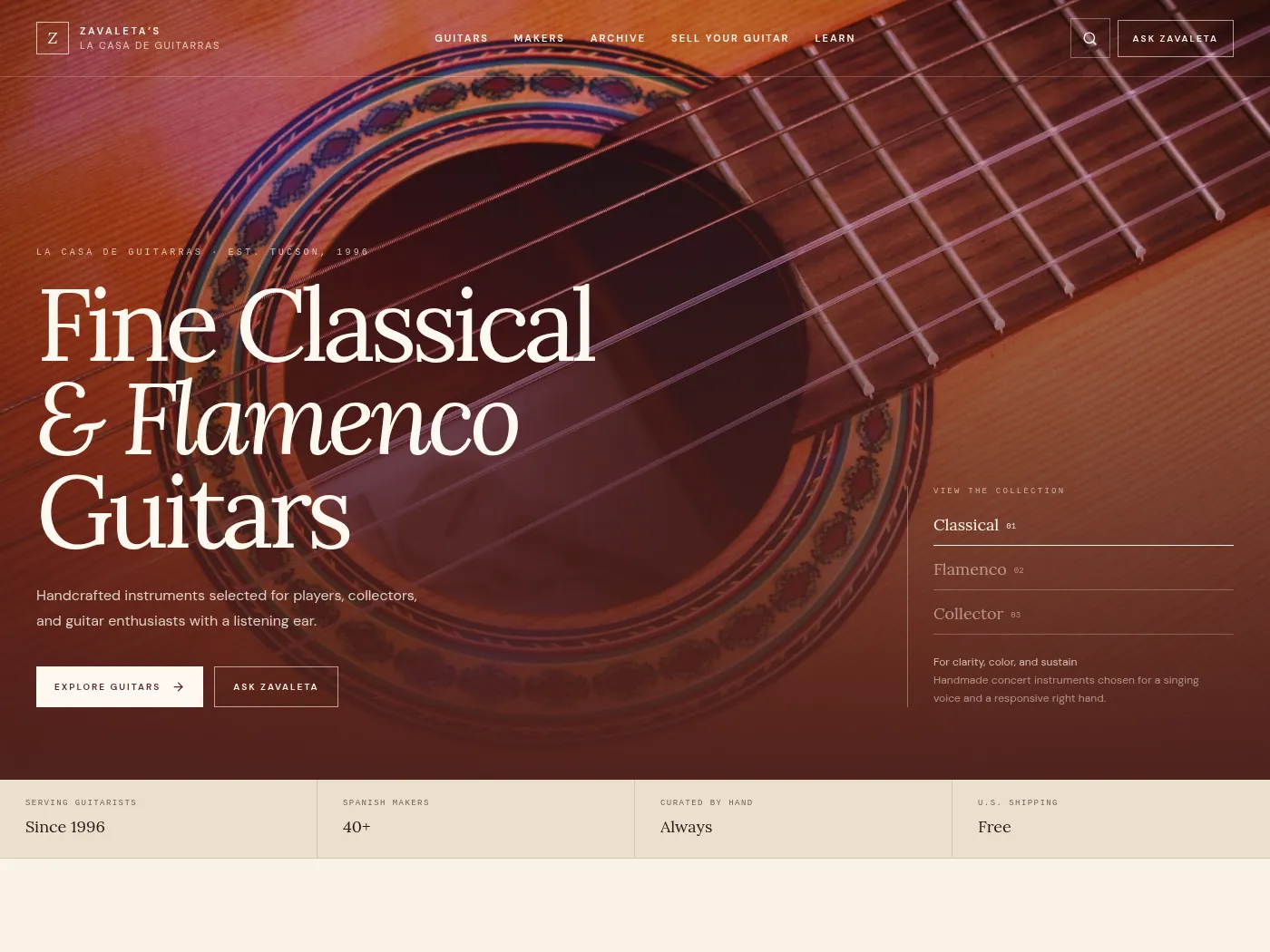 Zavaleta's Guitar Salon